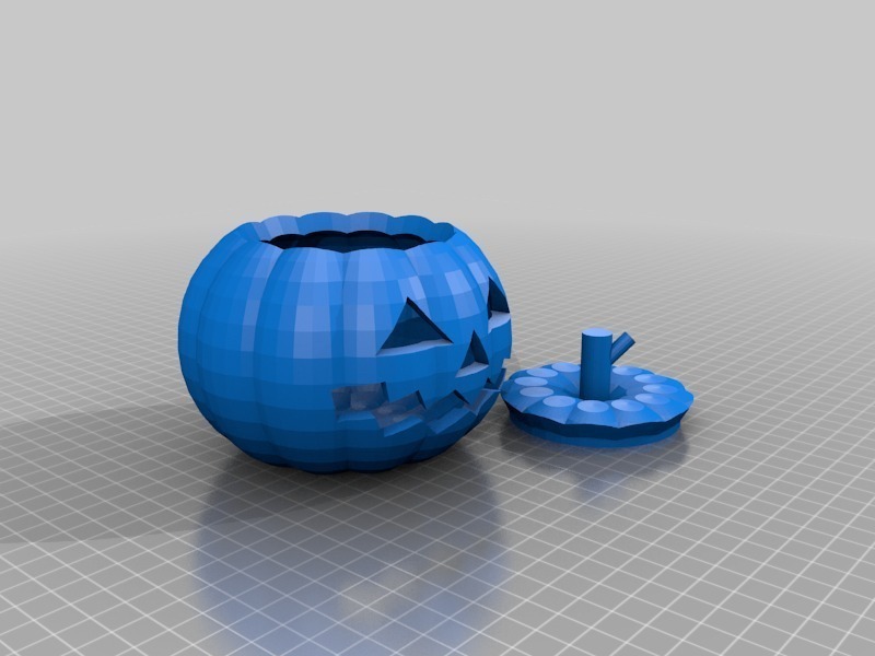 Free 3D file Pumpkin Head 🎃 ・3D print design to download・Cults