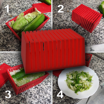 Archivo 3D gratuito Salad Cutter 🥗 ・Design para impresora 3D para ...