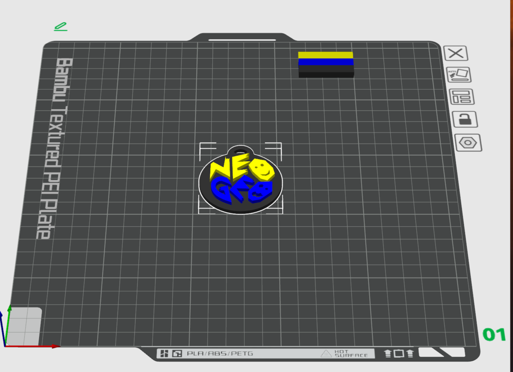 Free 3D file Neogeo-keychain 🗝️ ・3D printable model to download・Cults