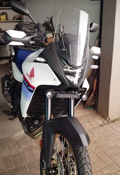 Free 3D file Honda Transalp XL570 spotlight bracket 🚗 ・3D printer ...