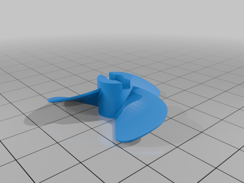 🛥️ Boat Prop Propeller for RC Boat (Contixo T2)・Free 3D File for ・Cults