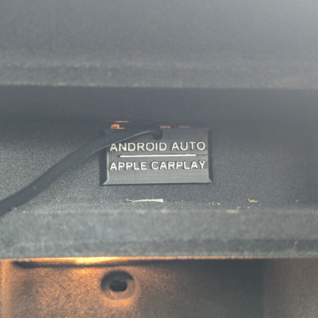 🤖 Android Auto / Apple Carplay cover for Audi TT 8J Glovebox・Free 3D ...
