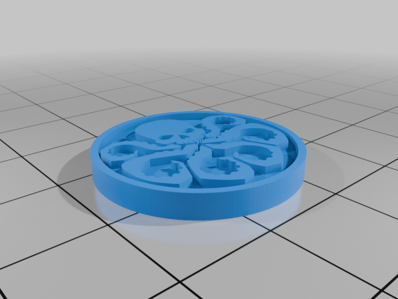 🛒 Hydra Shopping Trolley Token・Free 3D File for ・Cults