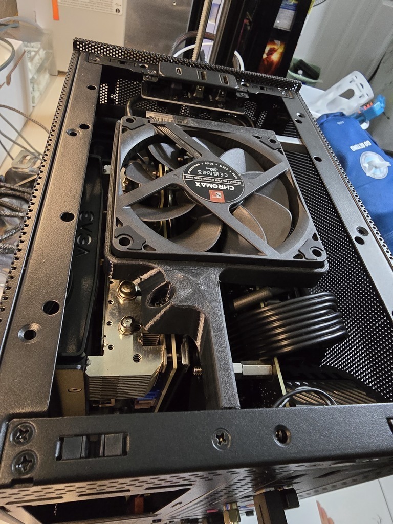 Fichier 3D gratuit SSUPD Meshroom S V2 Noctua NF-A9 92mm top fan mount ...