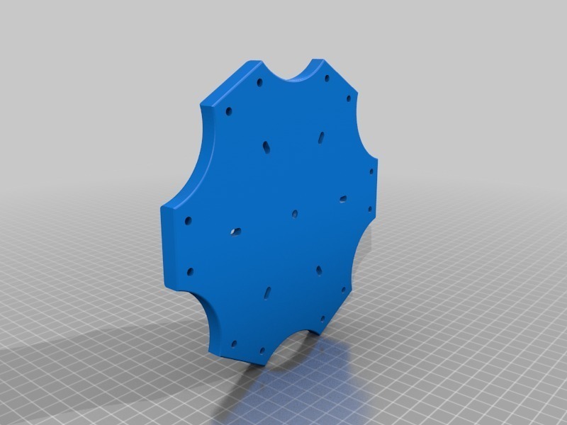Archivo 3D gratis Hexacopter - Fuselage parts - centerplate v1.0 🚁 ...
