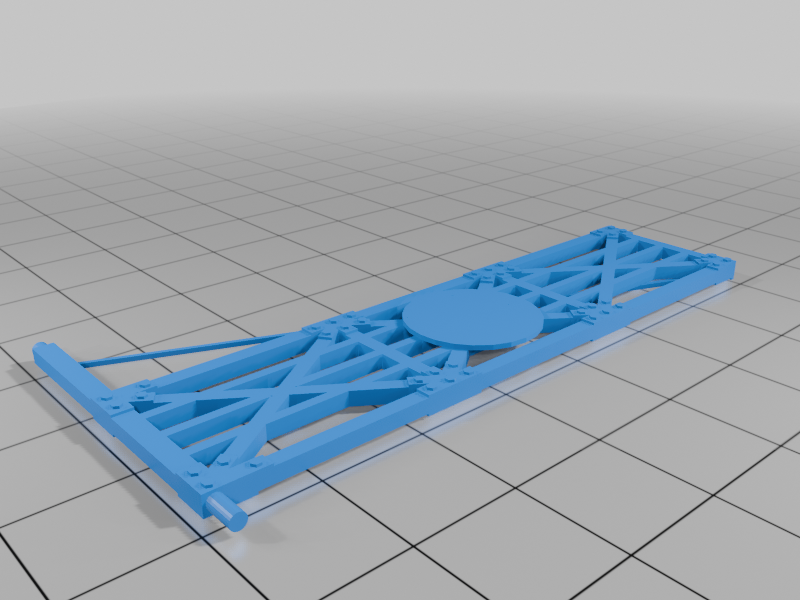 🎚️ OO gauge single level crossing・Free 3D File for ・Cults