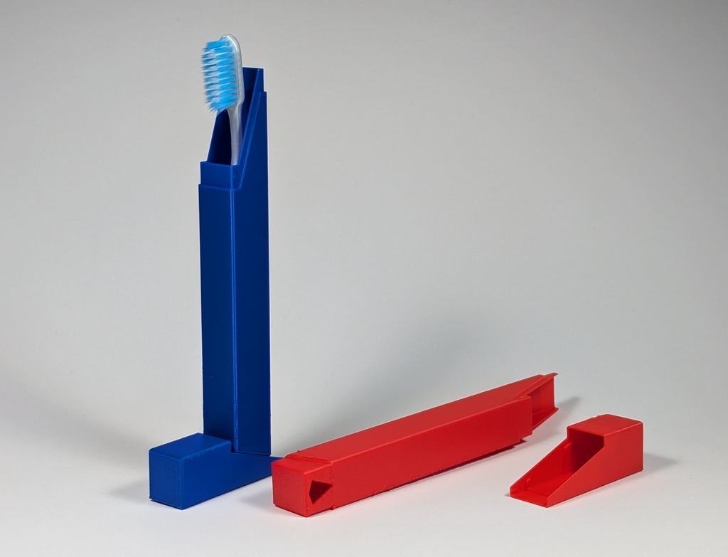 Free STL file Travel case for toothbrush 🪥 ・3D printer model to ...