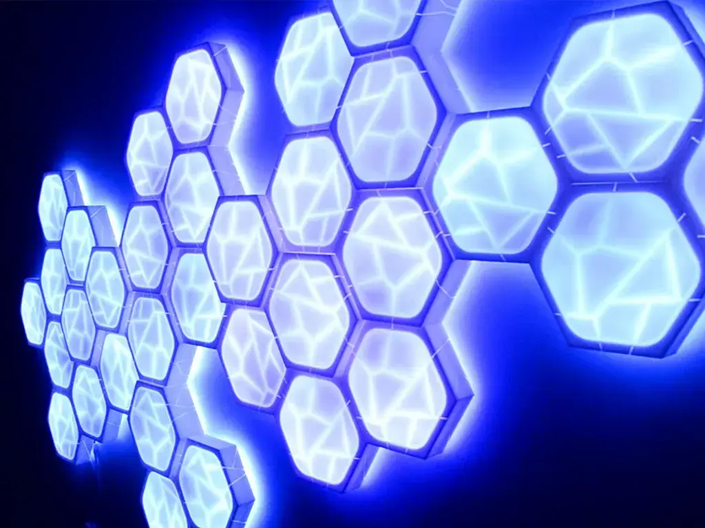 🔦 HexaLeaf - Led Light Panels・Free 3D File for ・Cults