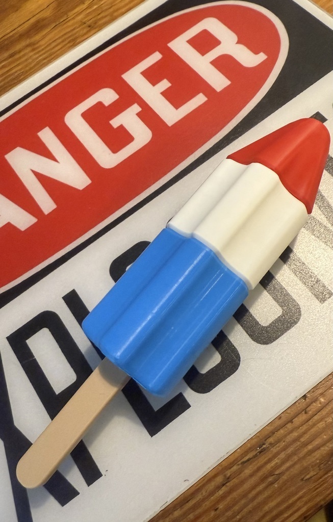 💣 Bomb Pop Container・Free 3D File for ・Cults