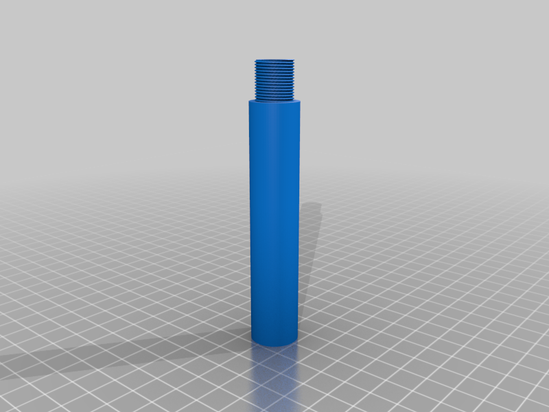 Free 3D file Barrel extention in multiple size [14mm to 14mm] By ...