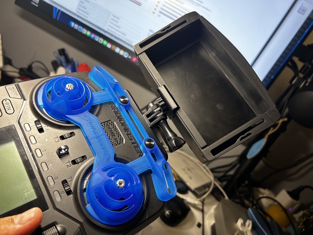 Free 3D file Radiomaster Boxer Gopro mount +EV800D 🚁 ・3D print object ...
