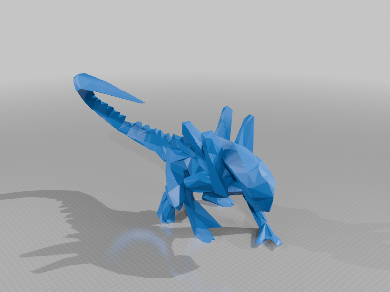 Free 3D file Low Poly Xenomorph 👽 ・3D printable object to download・Cults