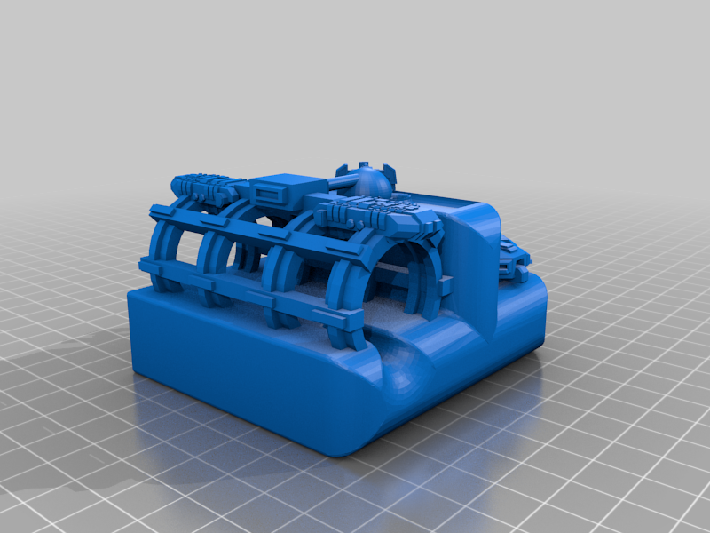 🪖 space/ground/ocean military outpost・Free 3D File for ・Cults