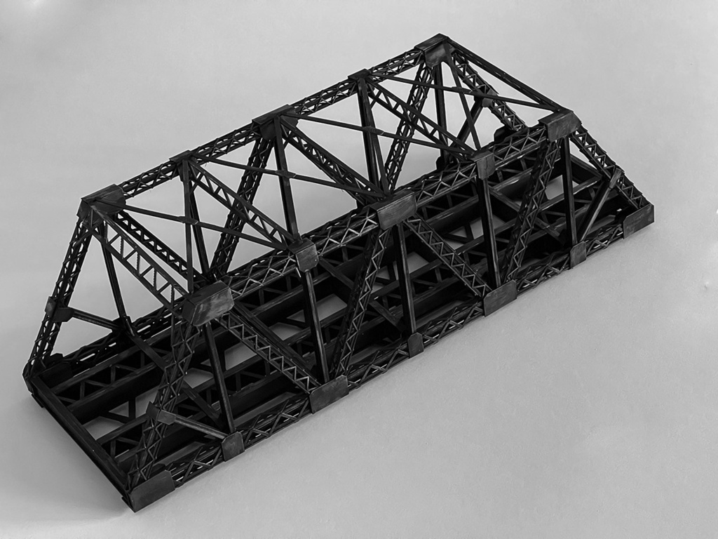 🌉 TRUSS BRIDGE HO SCALE・Free 3D File for ・Cults