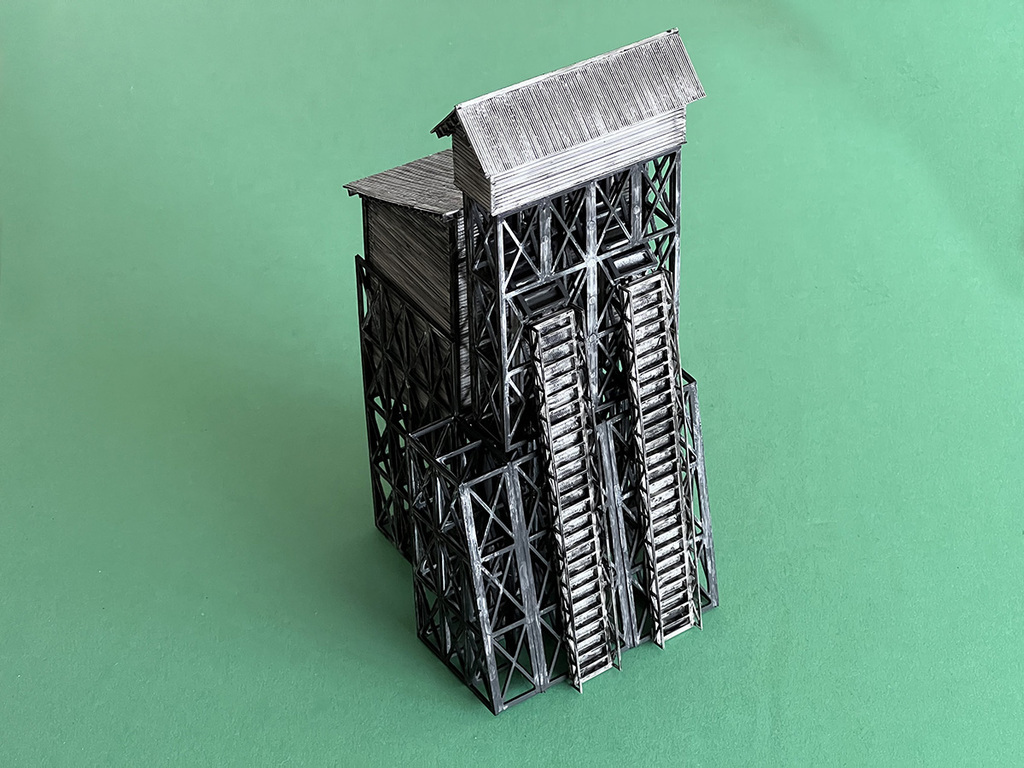 🏠 COAL TIPPLE LARGE HO SCALE・Free 3D File for ・Cults