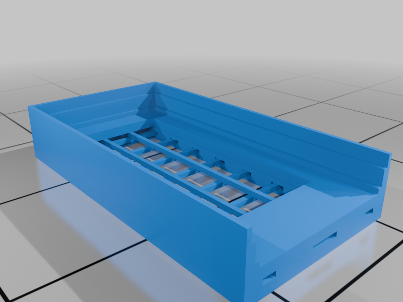 🧱 BRICK TRACK SIDE BUILDING 1:87 HO SCALE・Free 3D File for ・Cults