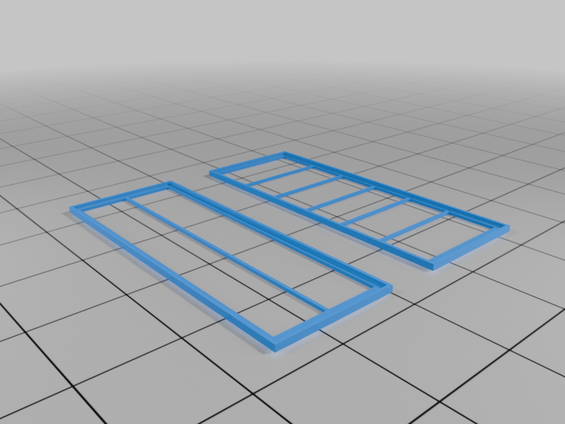 🏠 GREEN HOUSE with BRICK FOUNDATION O GAUGE・Free 3D File for ・Cults