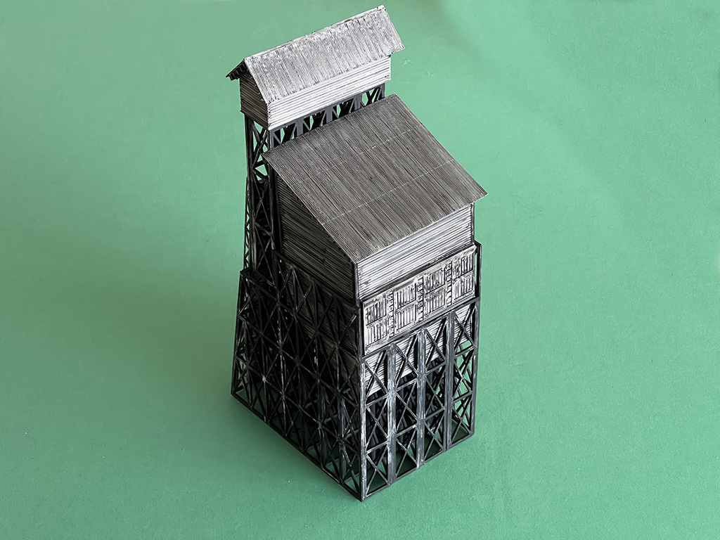🏠 COAL TIPPLE LARGE HO SCALE・Free 3D File for ・Cults