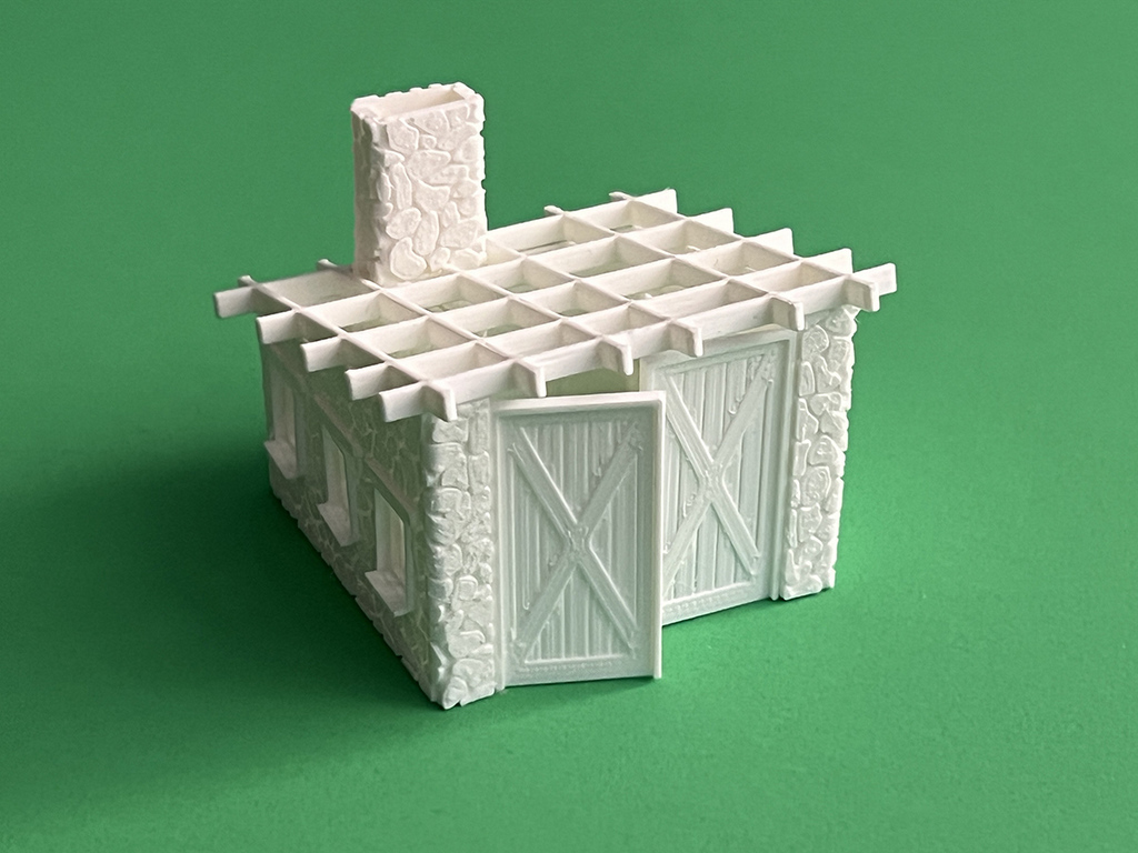 👴 OLD BLACKSMITH SHOP HO SCALE・Free 3D File for ・Cults