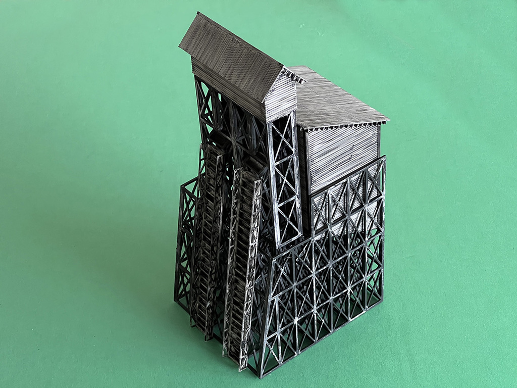 🏠 COAL TIPPLE LARGE HO SCALE・Free 3D File for ・Cults