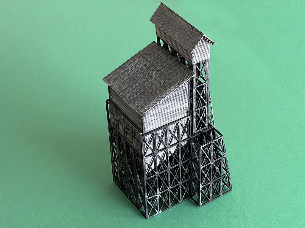 🏠 COAL TIPPLE LARGE HO SCALE・Free 3D File for ・Cults