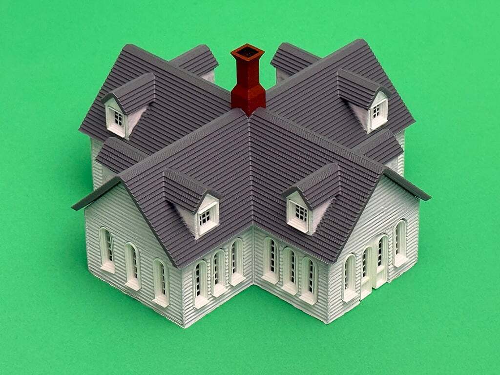 🏠 COUNTRY CLUB HO SCALE・Free 3D File for ・Cults