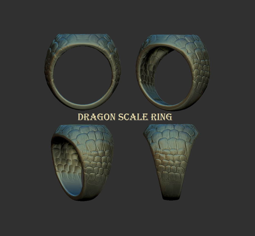 Fichier STL gratuit Bague de dinosaure 🐉 ・Plan pour impression 3D à ...