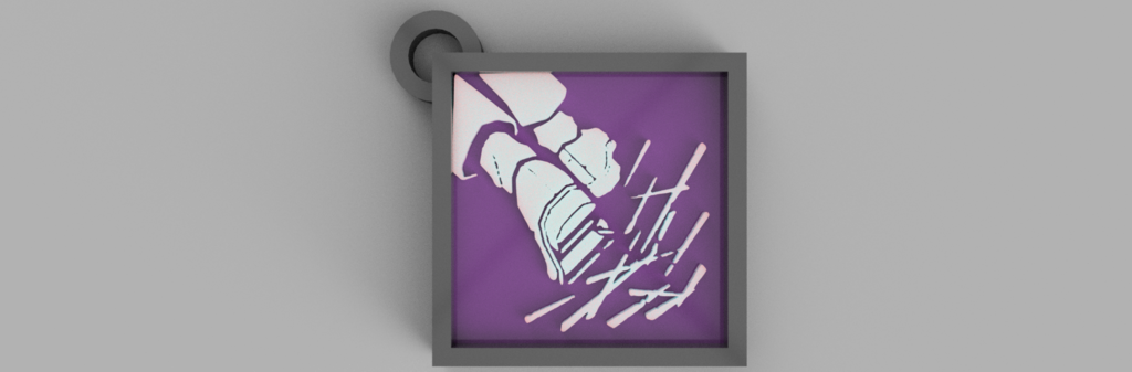 🧞‍♂️ Fixated Charm from DBD・Free 3D File for ・Cults