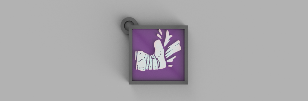 Free 3D file Brutal Strength Charm from DBD 🧞‍♂️ ・3D print design to ...