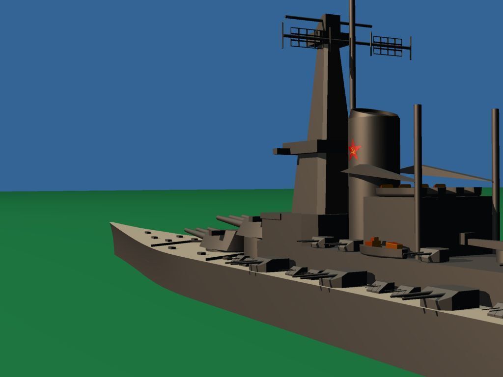 🚢 Soviet Battleship Stalin・Free 3D File for ・Cults