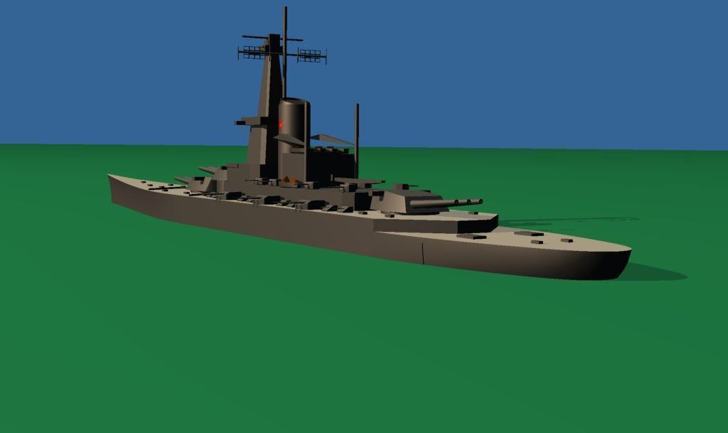 🚢 Soviet Battleship Stalin・Free 3D File for ・Cults
