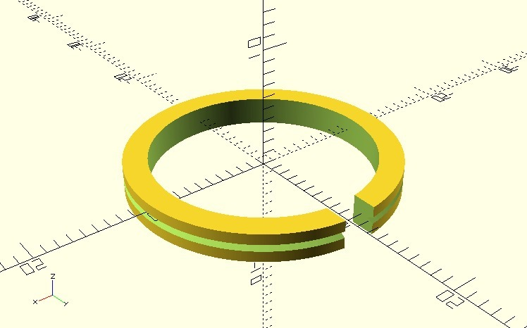 ⛽ Inner Circlip for a Fuel Line on a Vauxhall Atsra・Free 3D File for ・Cults