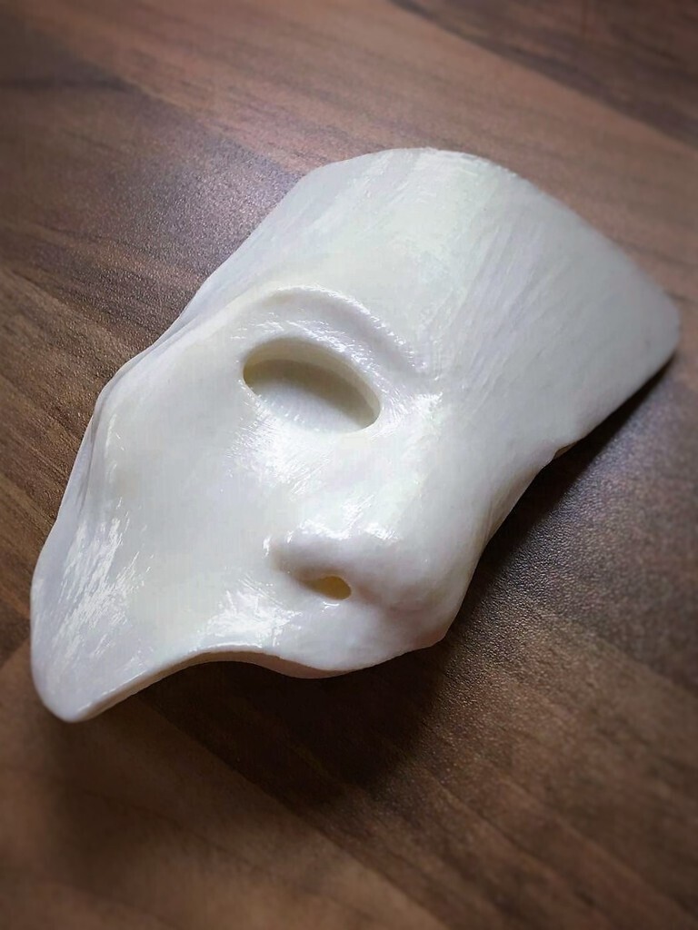 Free 3D file Phantom of the Opera Style Mask 🖼️ ・3D printing idea to ...