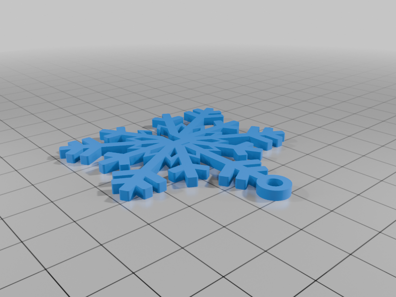 ️ 3D Snowflake Puzzle Snap-Fit New Year's decor - Snowflakes New Year's ...