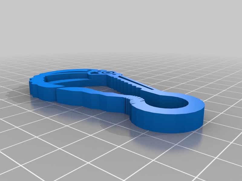 Free 3D file Carabiner REX & Carabiner PIRANHA 🐠 ・Template to download ...