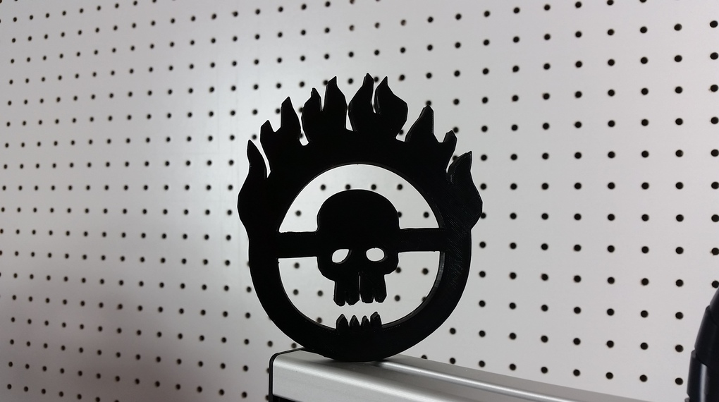 💀 Mad Max - Immortal Joe Skull Logo・Free STL File for ・Cults