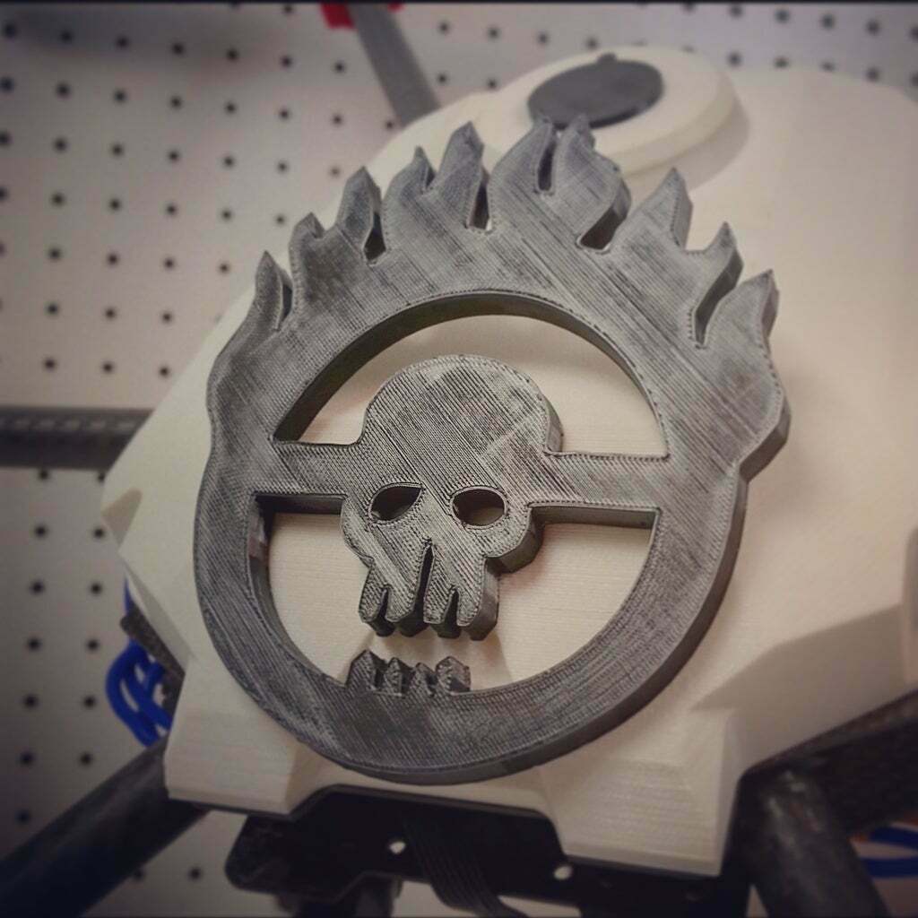 💀 Mad Max - Immortal Joe Skull Logo・Free STL File for ・Cults