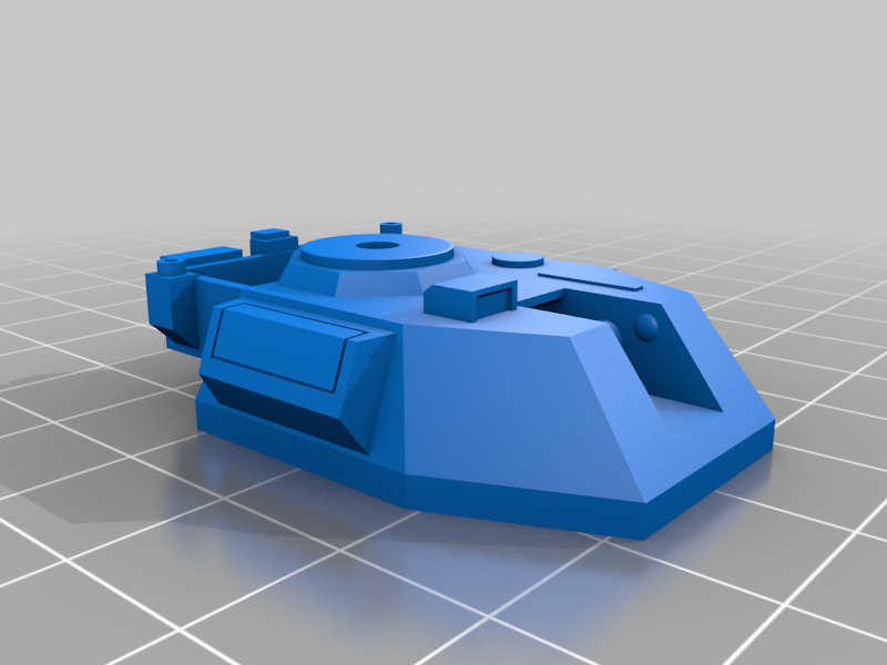 🎲 Round Barrels and Turret for resin printing・Free 3D File for ・Cults