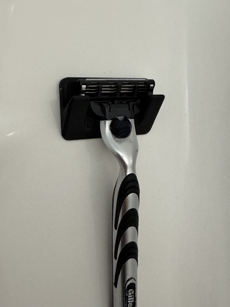 🪒 Wall Mount Razor Holder - designx-lab.com・Free 3D File for ・Cults