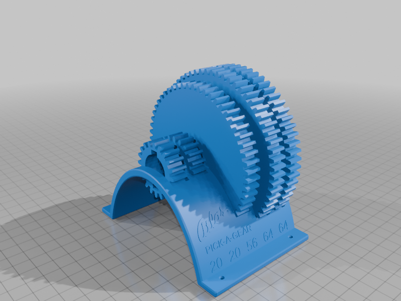 ⚙️ Atlas Change Gear Holder・Free 3D File for ・Cults