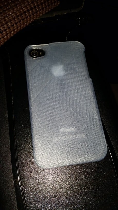 3D printing iPhone 4/4s Case basis for modification・Cults
