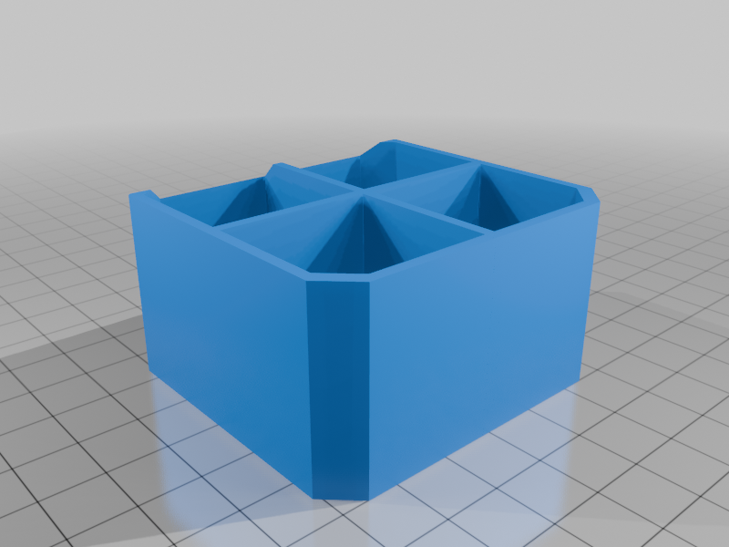 Free 3D file Divider for tool organizer, 4 compartments, corner 🏢 ・3D ...