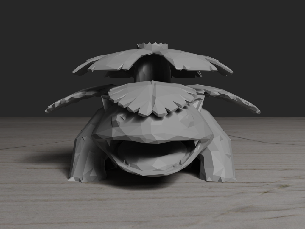Free 3D file Venusaur - Low poly 🐉 ・3D print design to download・Cults
