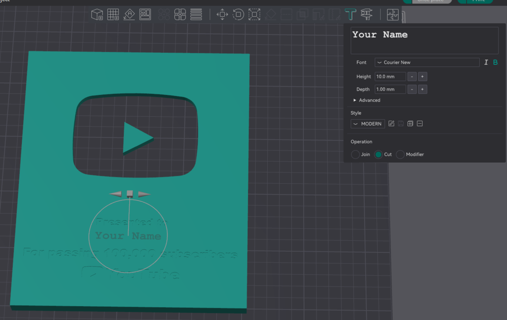 ️ YouTube Silver Play Button・Free STL File for 3D printing・Cults