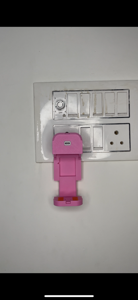 📱 Iphone Adaptor Case With Wall Docking Station・Free STL File for 3D ...