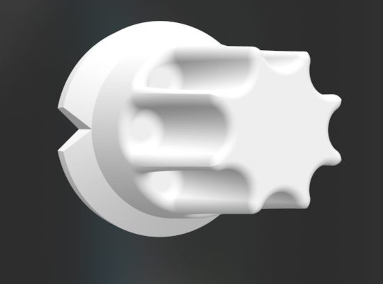 Free 3D file Knob 6 mm axis - 20/25/30 mm 🎵 ・Object to download and to ...