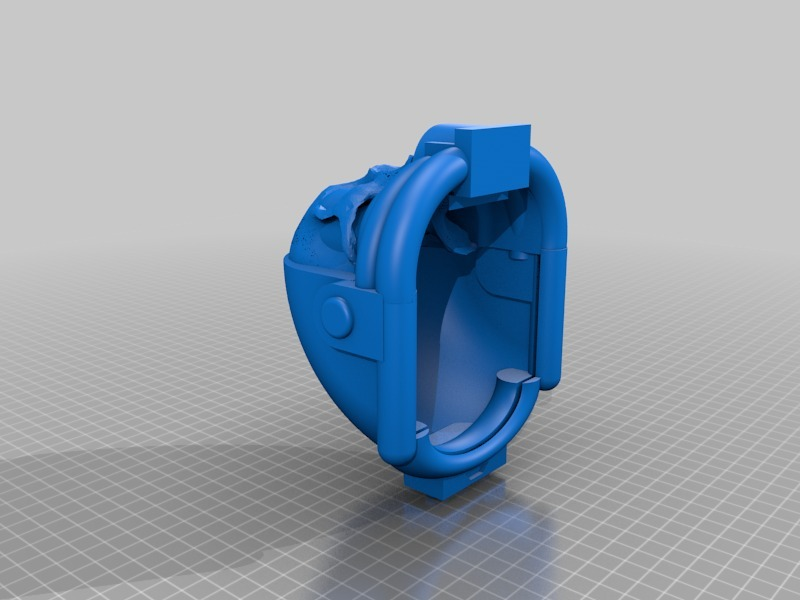 Free STL file Warhammer 40k Priest Helmet ⚔ ・3D printing model to ...