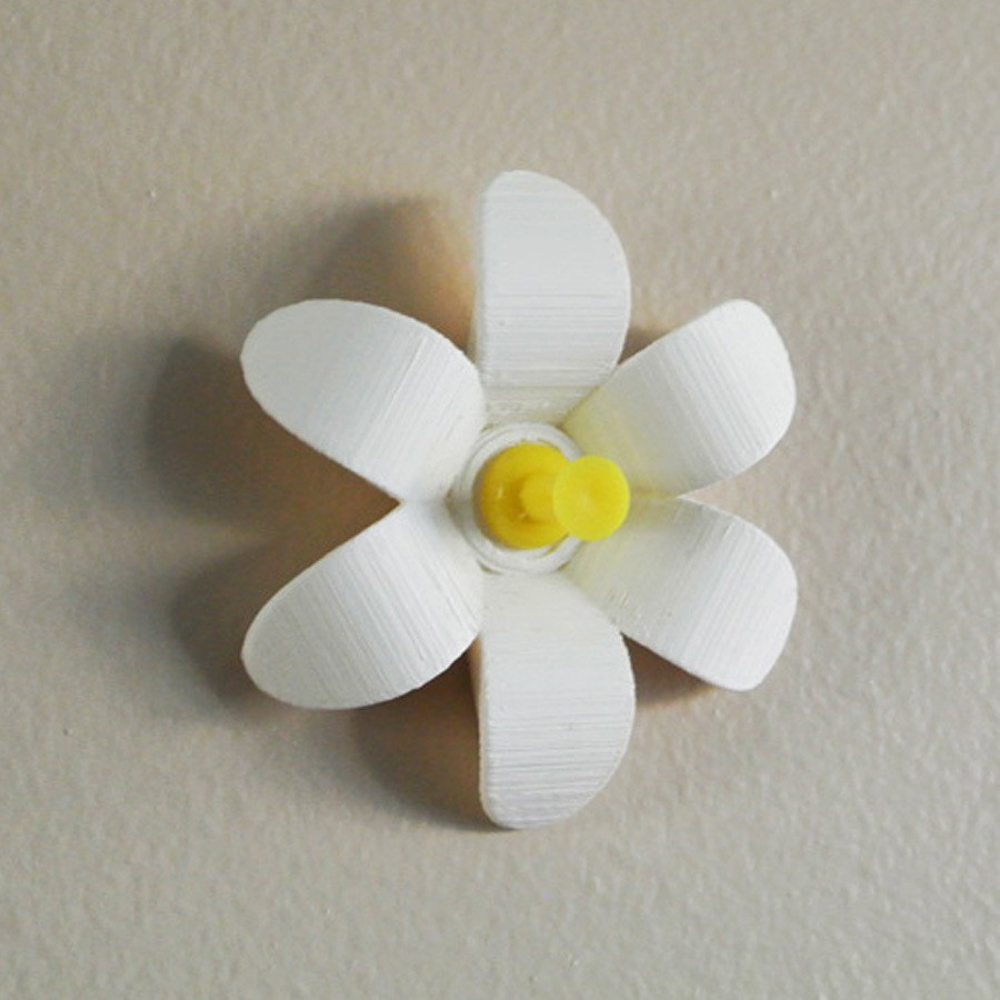 Free STL file Flower-shaped Push pin #1 🧷 ・3D print model to download・Cults