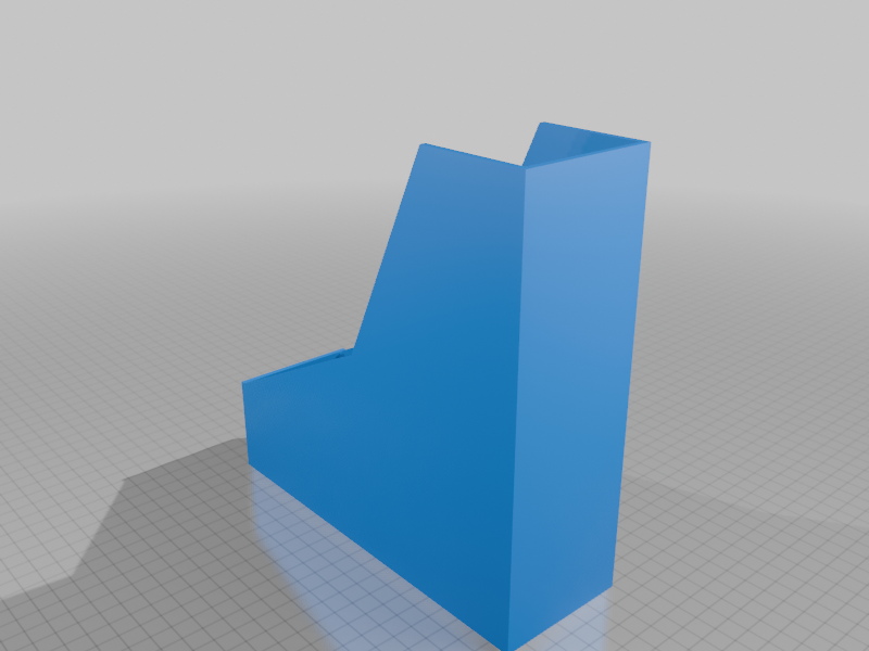 Free 3D file Simple parametric magazine/paper/spool holder 📦 ・3D print ...