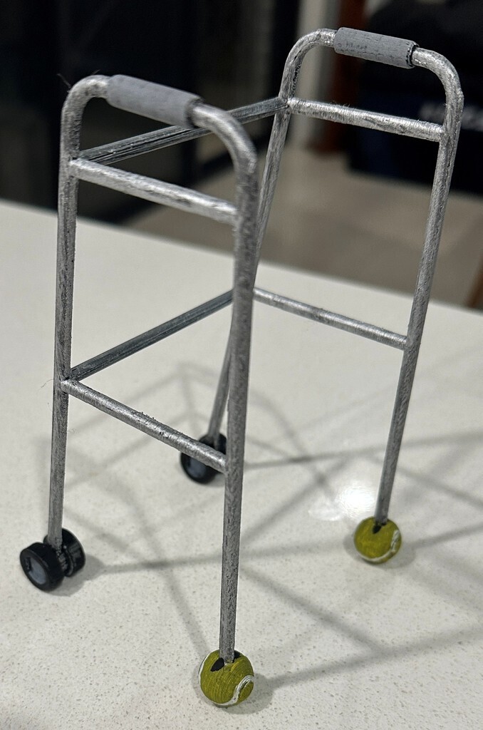 🚶 Walking (Zimmer) Frame prop・Free 3D File for ・Cults